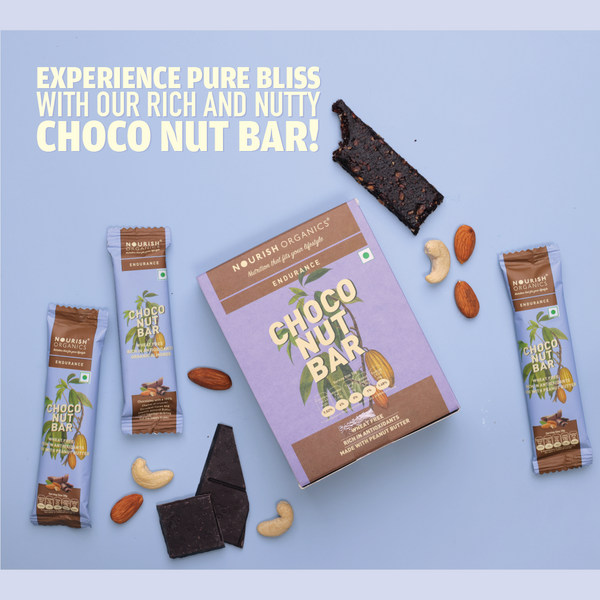 Buy Organic Choco Nut Bar Online | Nourish Organics